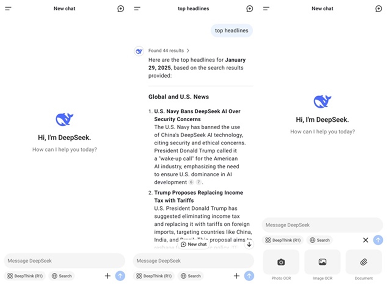 Like ChatGPT, DeepSeek is free: Here’s how to use it on your smartphone ...