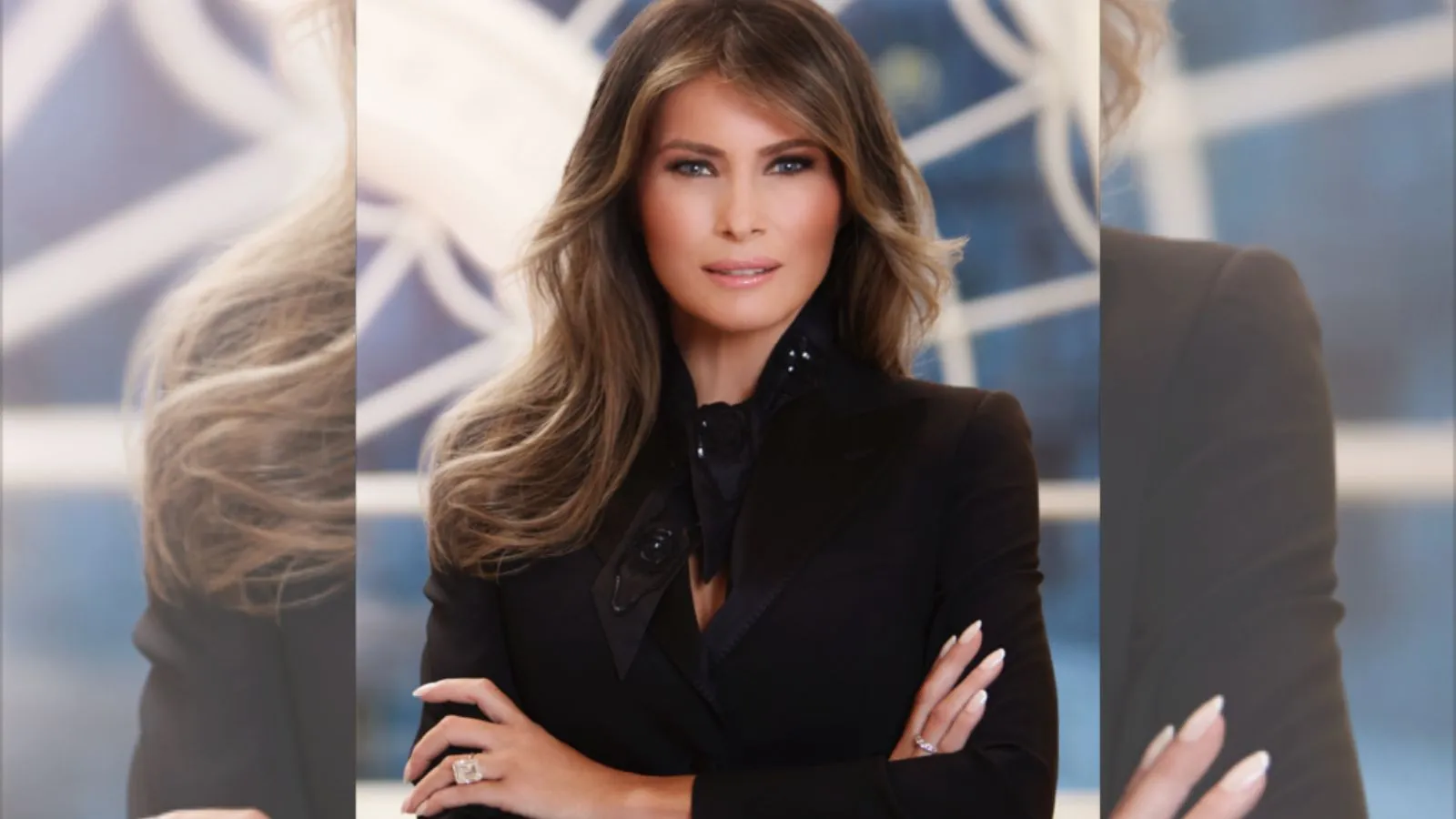 White House releases Melania Trump’s official portrait | World News - The Indian Express