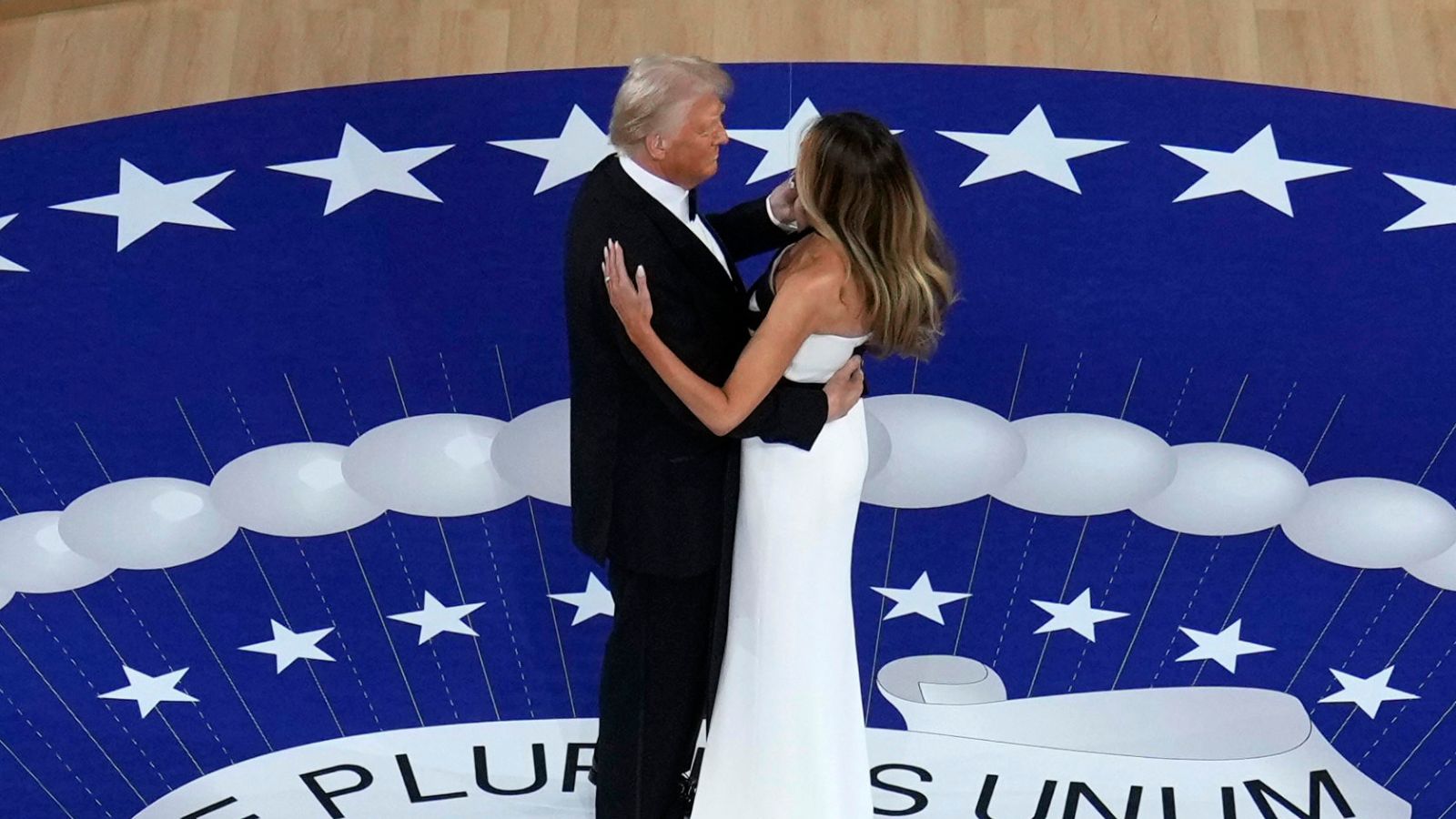 Watch: Trump and Melania share first dance at inaugural ball | World News - The Indian Express