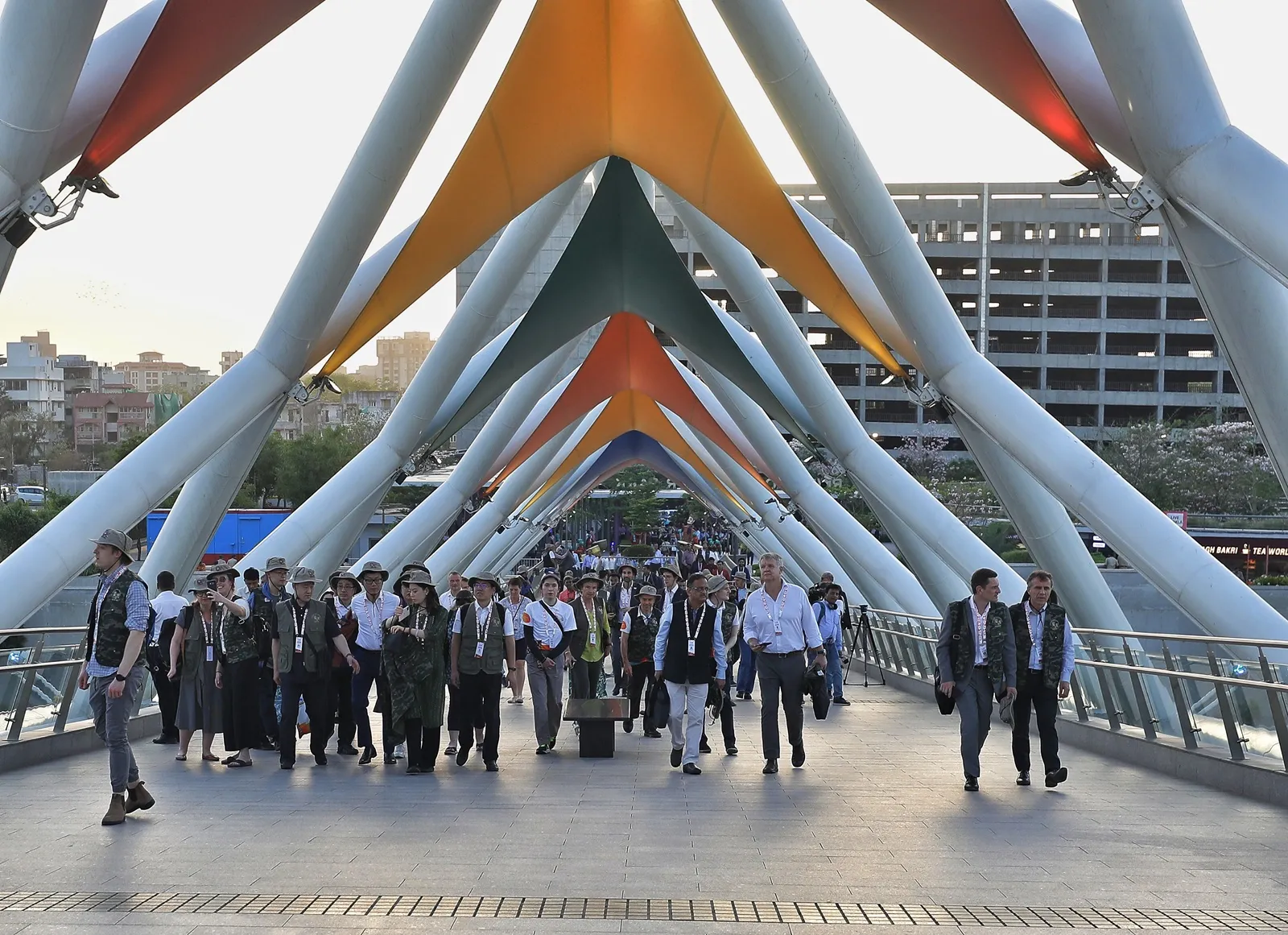 Know Your City: How Atal Bridge celebrates Ahmedabad’s vibrant culture ...