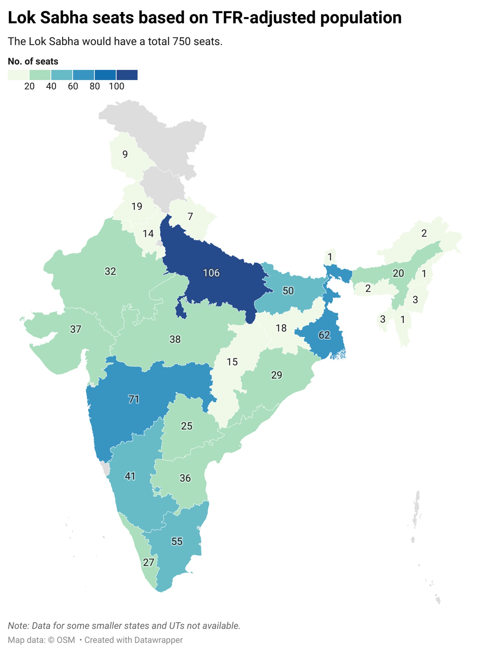 Delimitation debate: Amid populous North vs lean South, there are ...