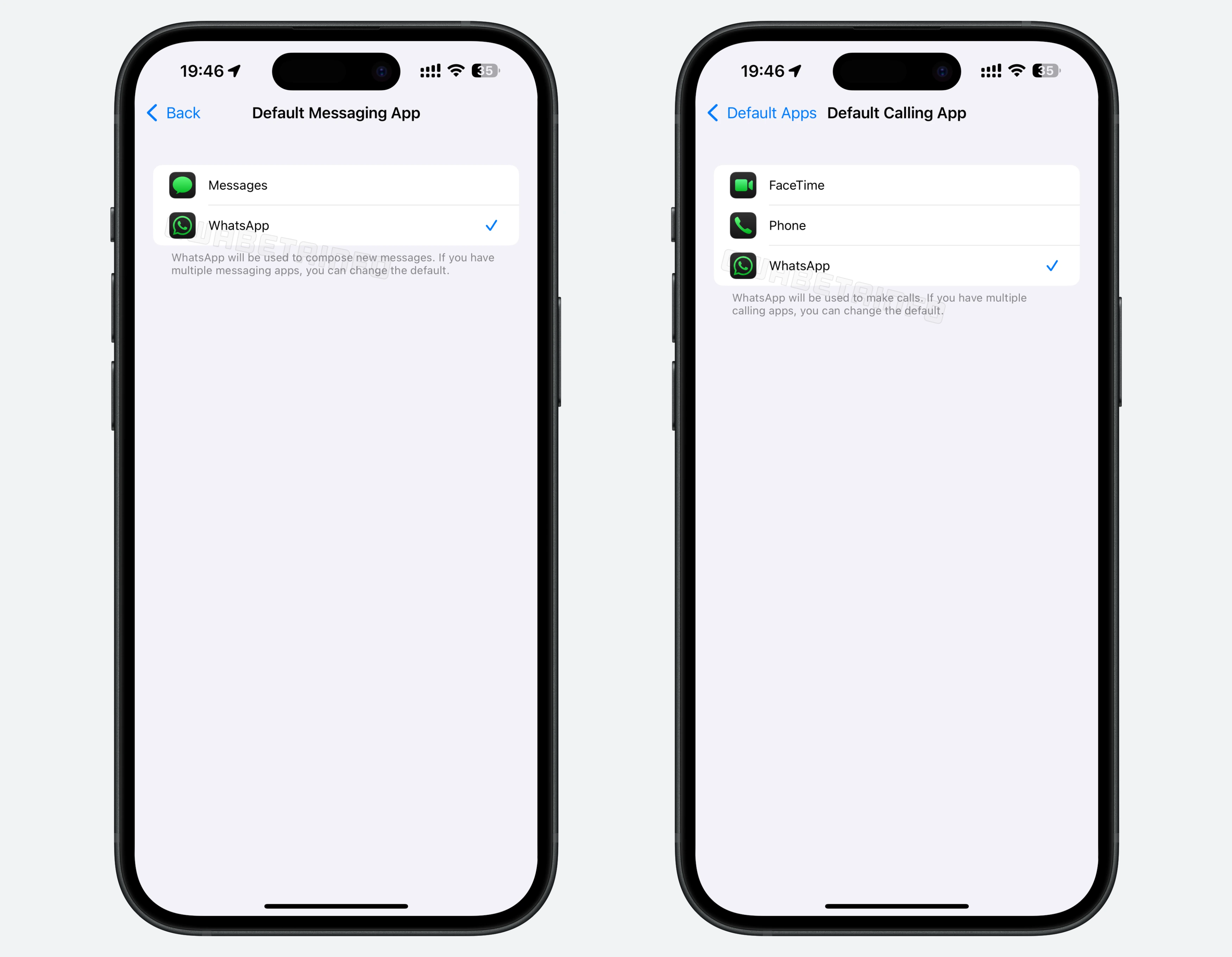iPhone users can now use WhatsApp as their default calling and messaging app: Here’s how ...