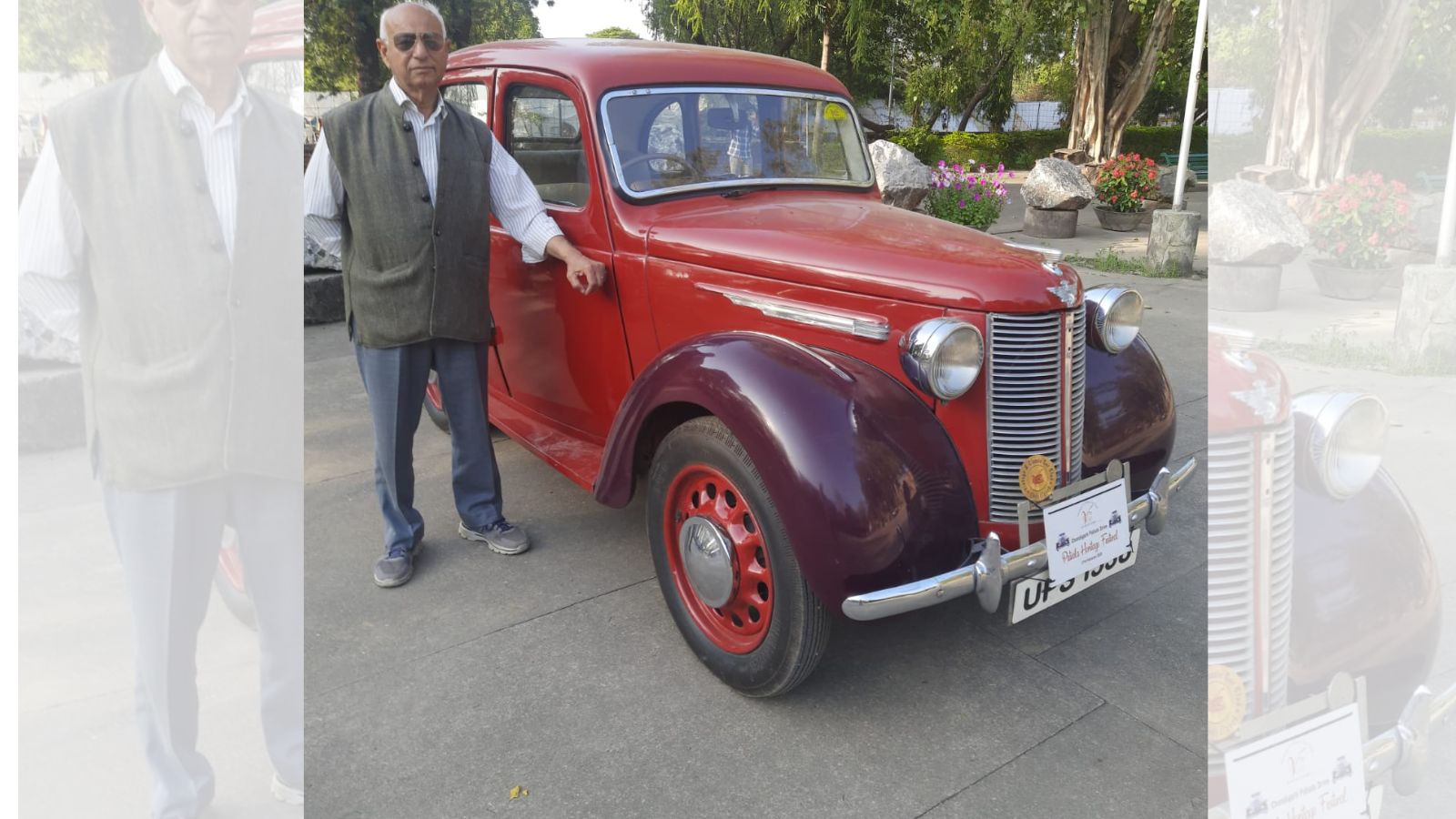 Vintage charm: Registered over 77 years ago, Austin 8 and Austin 40 ...