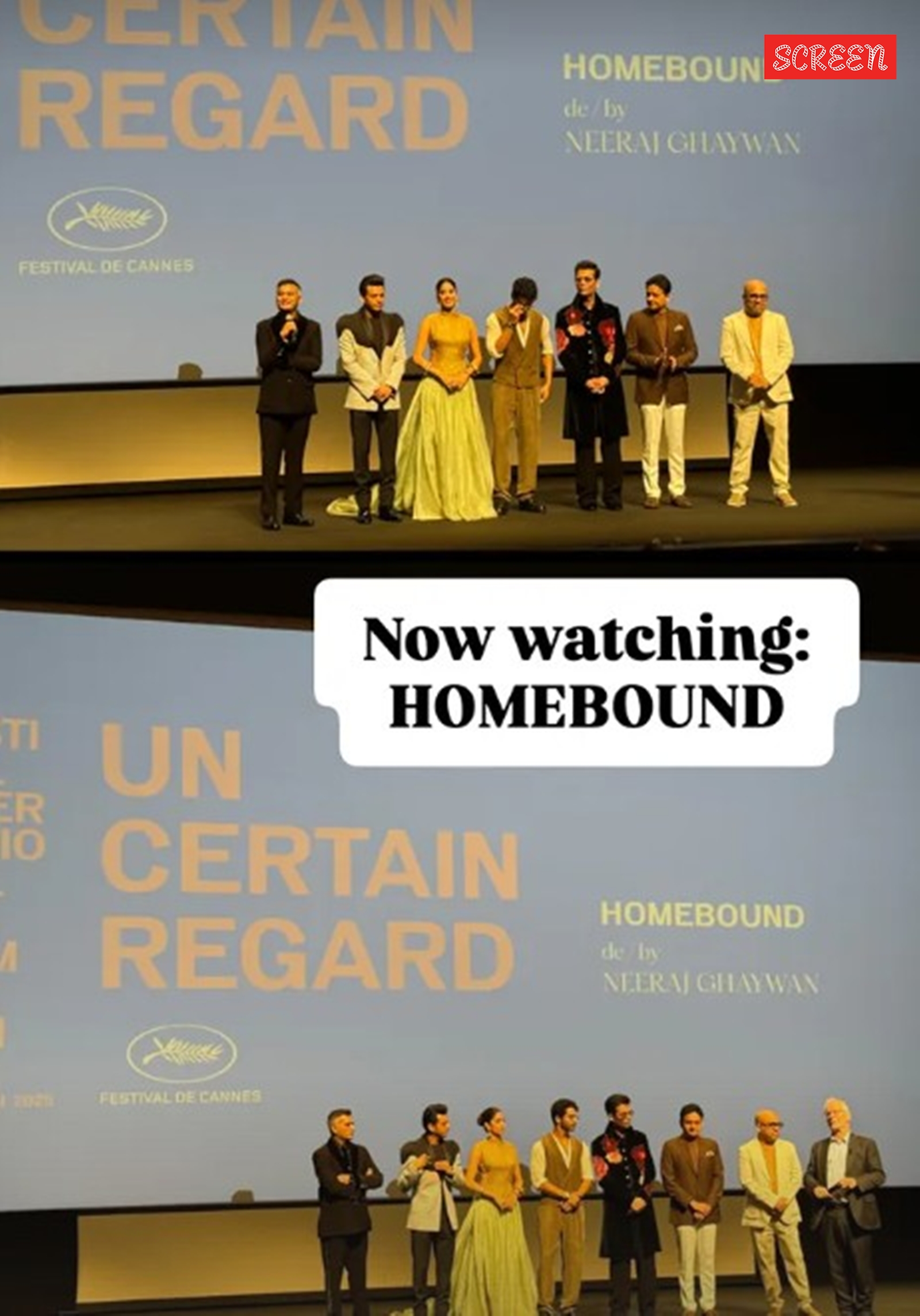 Neeraj Ghaywan and Karan Johar’s Homebound receives nine-minute standing ovation at Cannes 2025 ...