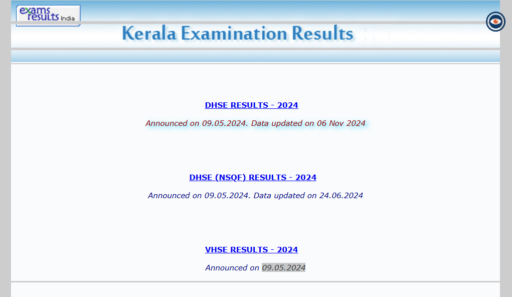 prd.kerala.gov.in, Kerala SSLC Result 2025: Official Websites at ...