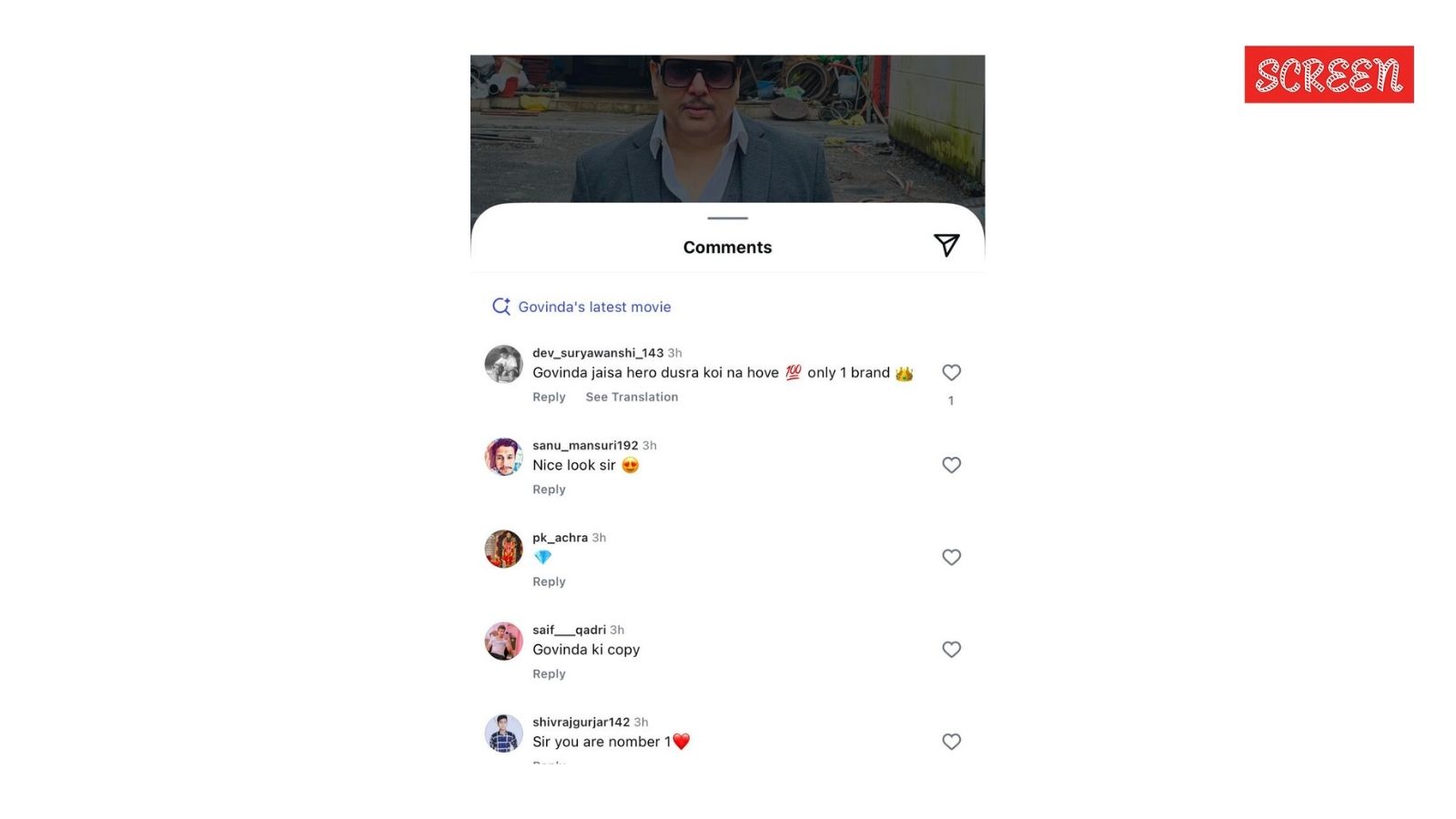 Govinda debuts new look with moustache, fans hail him as ‘hero no 1’ as ...