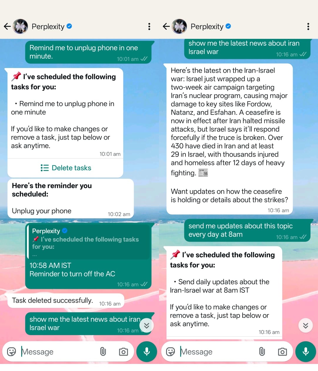 Perplexity AI WhatsApp assistant: Perplexity AI adds WhatsApp task scheduling support: Here’s ...