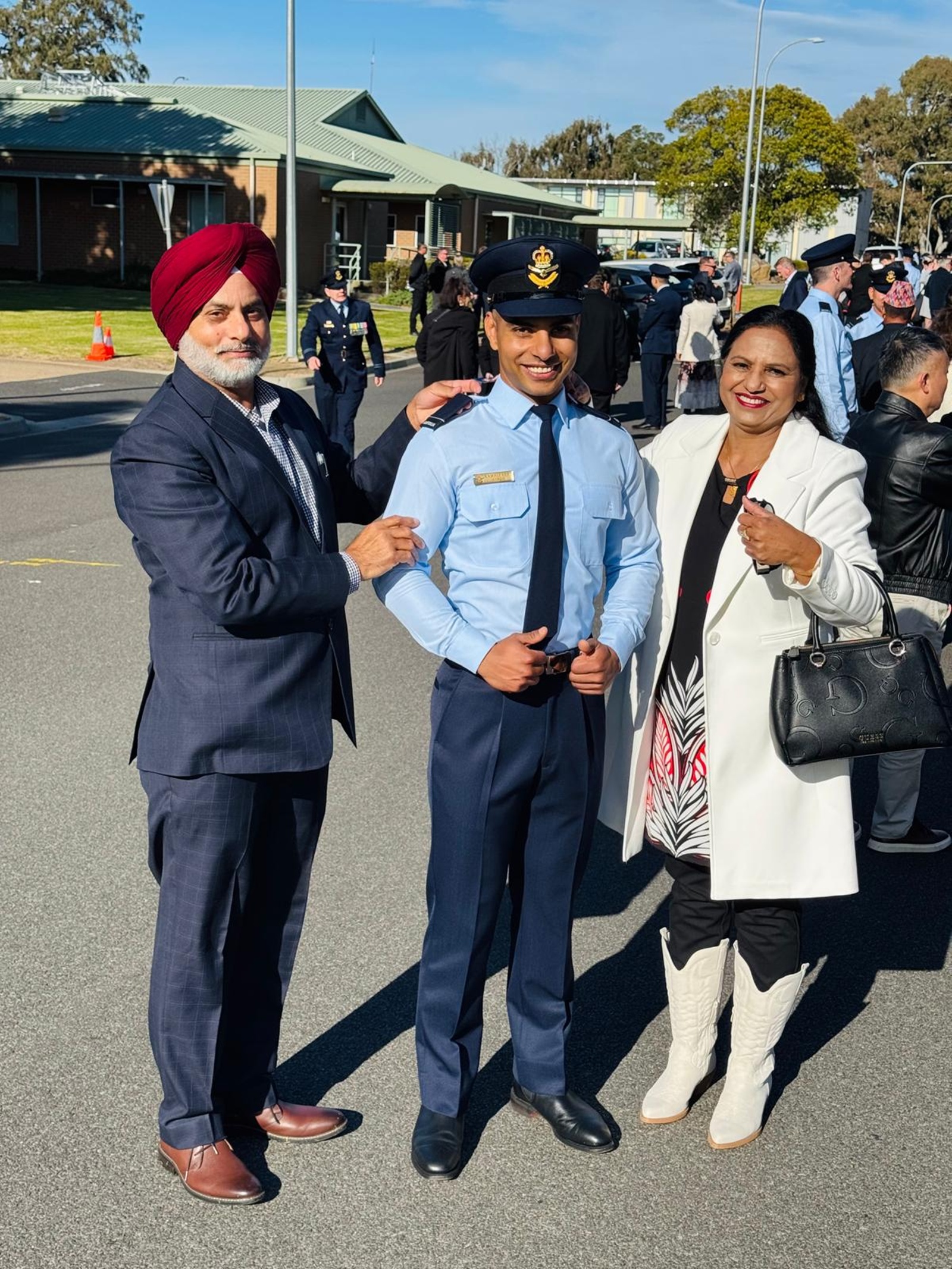 Kamalpreet Singh of Kapurthala commissioned as Flying Officer in Royal Australian Air Force ...