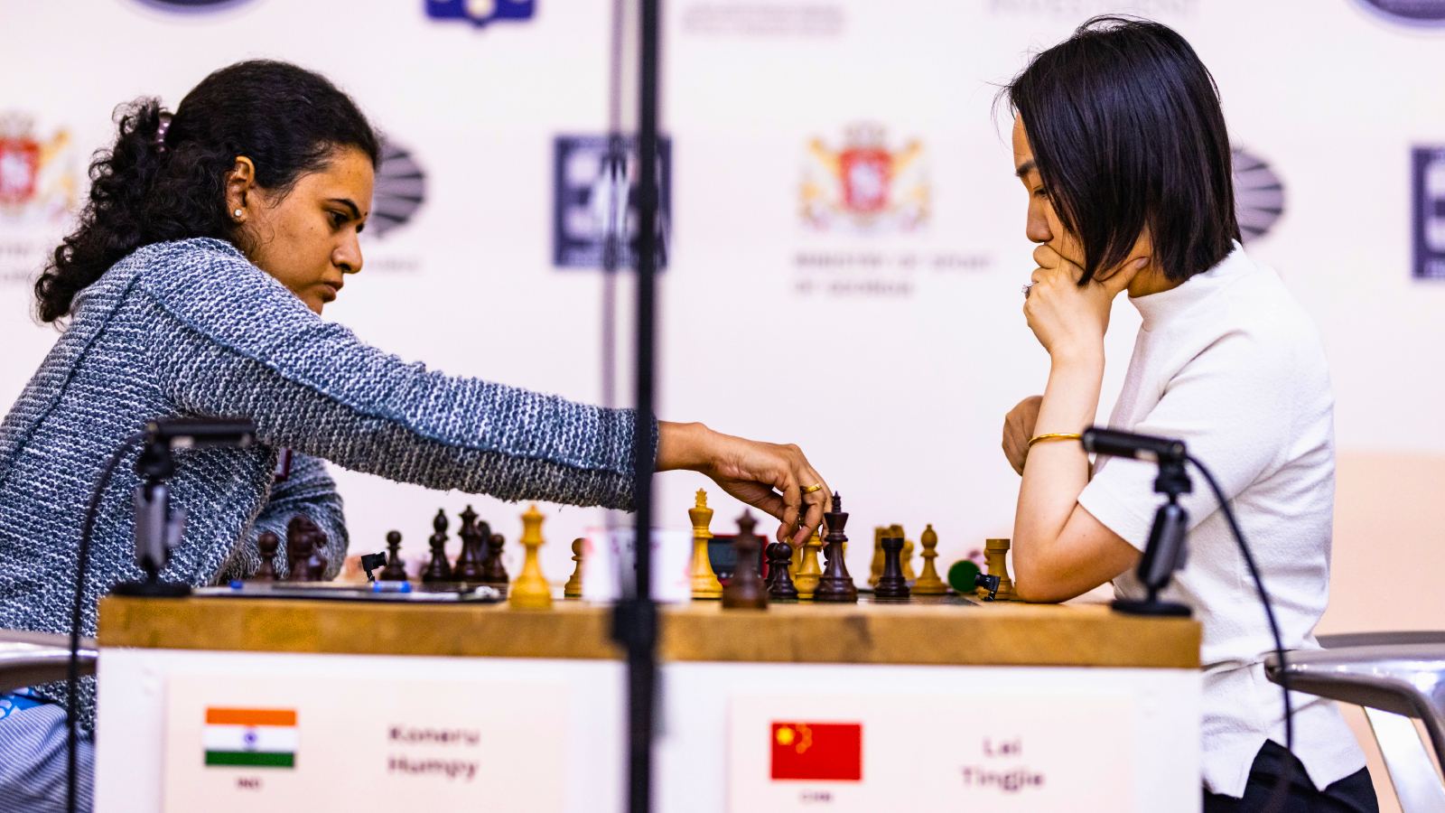 India vs India in FIDE Women’s World Cup final: Humpy beats China’s Lei Tingjie to set up Divya ...