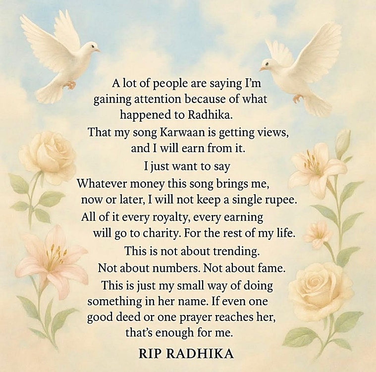 ‘Won’t keep a single rupee’: Singer says earnings from music video with ...