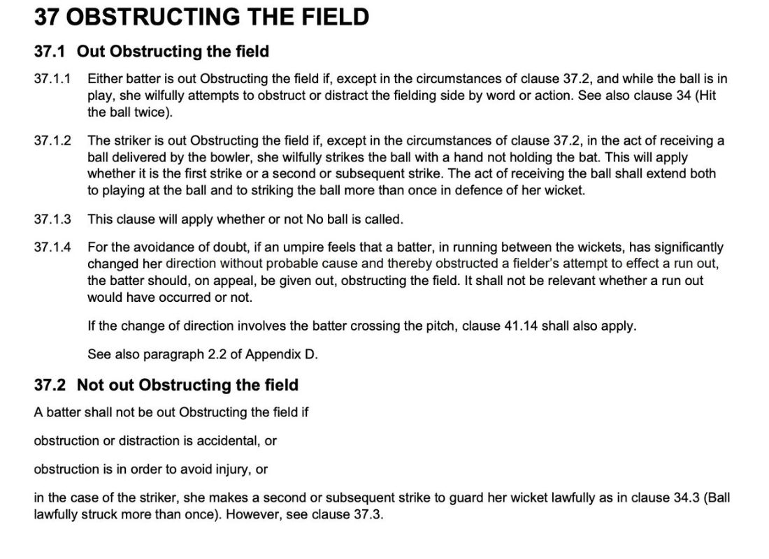 Obstructing the field controversy at Lord’s: Was Tammy Beaumont out in ...