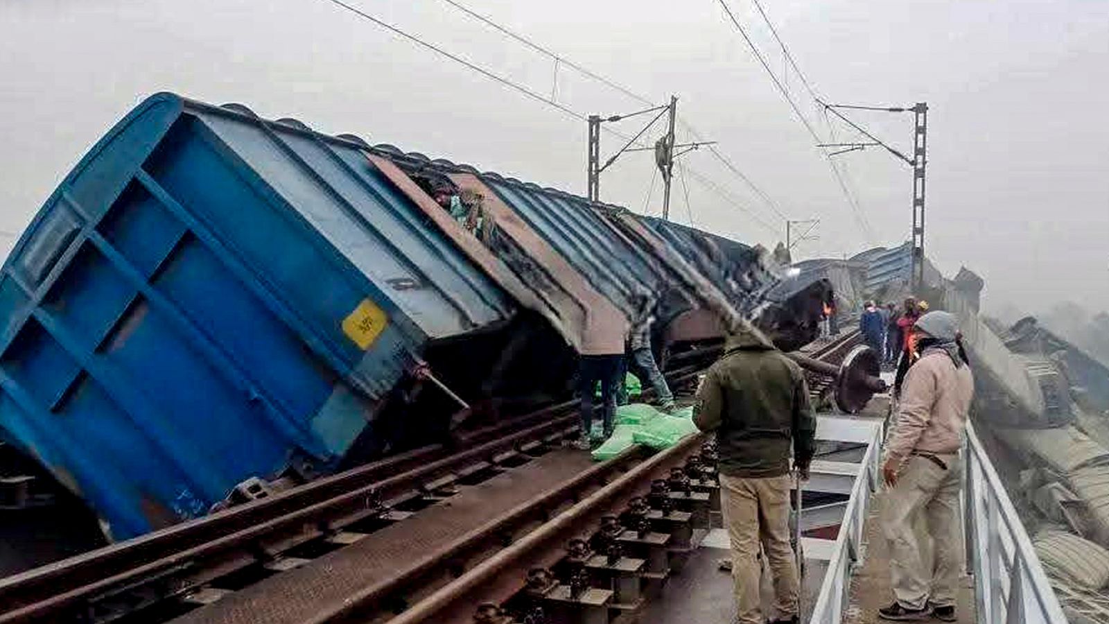 Bihar goods train accident: Howrah-Patna-Delhi route disrupted for 2nd ...